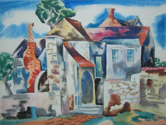 McCormick Gallery | Artists | Jan Matulka (1890 - 1972)