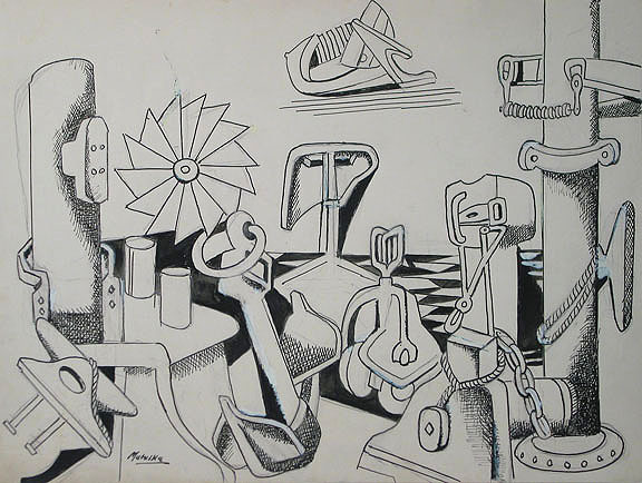 McCormick Gallery | Artists | Jan Matulka (1890 - 1972)