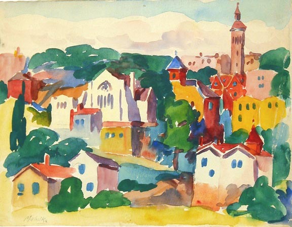 McCormick Gallery | Artists | Jan Matulka (1890 - 1972)