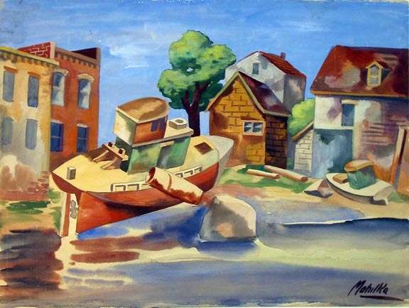 McCormick Gallery | Artists | Jan Matulka (1890 - 1972)